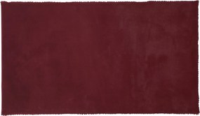 Umělá kožešina Blush Bordeaux 140 cm x 80 cm