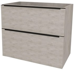 Mereo Mereo, Mailo, koupelnová skříňka 101 cm, černé madlo, Multidecor, CN592SBACST