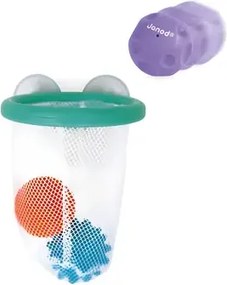 JANOD Basketbalový koš do vany / 3 míče / od 12 měsíců