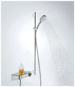 Hansgrohe Raindance Select E, sprchová sada 120 3jet EcoSmart 9 l/min se sprchovou tyčí 90 cm, chromová, HAN-26623000