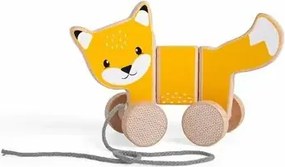 Bigjigs Toys Tahací liška / od 12 měsíců