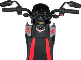 Elektrická motorka Aprilia RX modrá