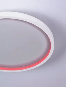 Moderní stropní svítidlo Chet RGB 39 s dálkovým ovládáním