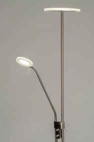 Stojací designová LED lampa Tahoma Silver