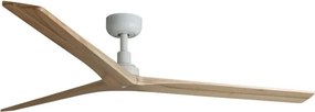 FARO 34279 KLIM L stropní ventilátor, bílá/světlý dub DC - FARO