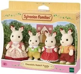 Sylvanian Families Rodina ´´chocolate´´ králíků - nová / od 3 let