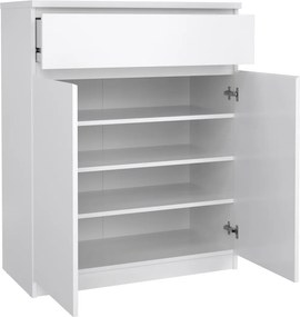 FALCO Komoda Simplicity 234 bílý lesk