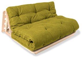 Rozkládací futonová pohovka LAYTI 01 140 cm z - výběr z 10 provedení