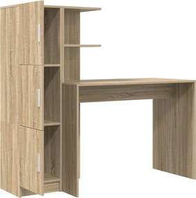 Stůl Sonoma dub 133.5 x 50 x 124 cm 2 ks 3337291