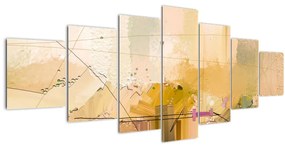 Obraz - Abstrakce, olejomalba (210x100 cm)