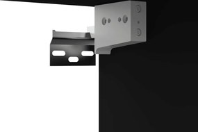 vidaXL TV skříňky 4 ks 100 x 30 x 30 cm dřevotříska [3078746] Barva: Černá