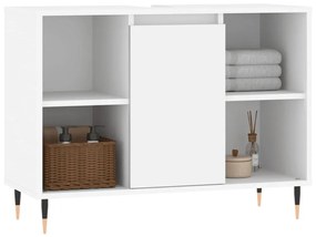 Petromila Koupelnová skříňka bílá 80 x 33 x 60 cm kompozitní dřevo