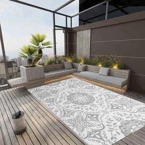 vidaXL Venkovní koberec ARAKIL 190 x 290 cm PP [317001] Barva: světle šedá