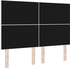 Čelo postele Krémová 160 cm Žebrovaná látka 3337730