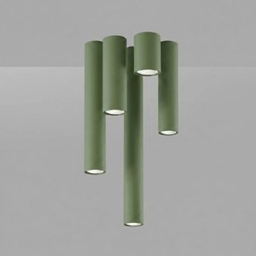 Sollux Lighting Stropní svítidlo LAGOS 20 olivově zelené