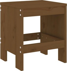 13dílný zahradní jídelní set medově hnědý masivní borové dřevo 3157724