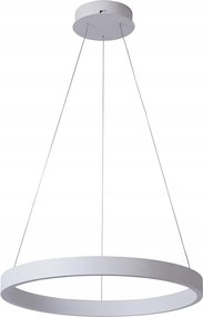 Bílá kulatá moderní závěsná lampa ring nahoru dolů Led 80W Brasco Up Down