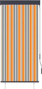 vidaXL Venkovní roleta 80 x 250 cm [145950] Barva: oranžová a bílá