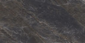 Mexen Brazilian Black lesklý rektifikovaný gres G1, podlahová a nástěnná dlaždice 120 x 60 cm, vysoký lesk - TL209-120-060-00