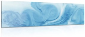 Obraz nádherná modrá abstrakce - 135x45 cm