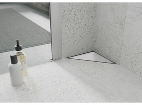 Mexen Flat nerezový sprchový žlab rohový, 1010320
