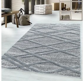 Ayyildiz Kusový koberec PISA 4706, Šedá Rozměr koberce: 80 x 150 cm