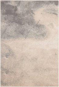 Kusový vlněný koberec Agnella Isfahan M Tyrk Piaskowy béžový šedý Rozměr: 133x180 cm