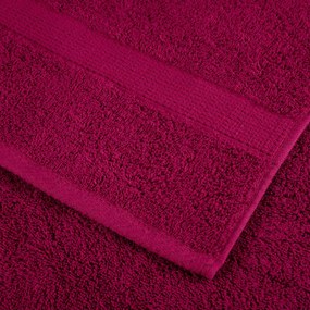 Premium sprchové ručníky SOLUND 4 ks Bordeaux 70x140 cm 600 gsm 137213
