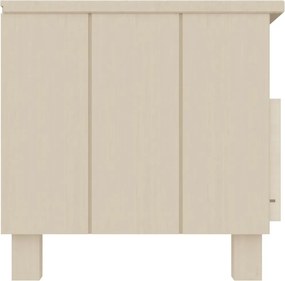 TV stolek HAMAR medově hnědý 106 x 40 x 40 cm masivní borovice 340468