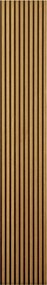 Home Deluxe Akustický panel »Sonic« (240 x 40 cm, Olejovaný dub)