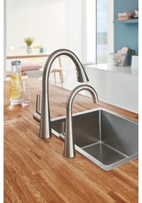 GROHE 32294DC2 - Dřezová baterie ZEDRA nerez