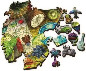 Trefl Wood Craft Origin - Puzzle - Barevné koktejly / 501 dílků / 37.5