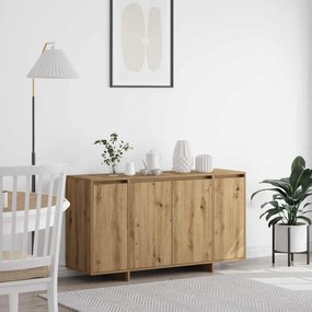 Servírovací skříň Artisanový dub 135 x 41 x 75 cm 3333894