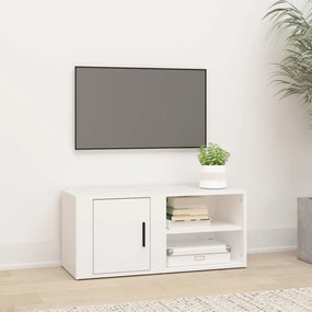 vidaXL TV skříňka 80x31,5x36 cm kompozitní dřevo [819436] Barva: hnědý dub