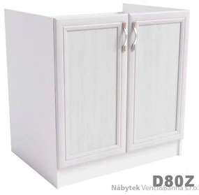 kuchyňská dřezová skříňka dolní z laminátové DTD Sycylia D80Z gala