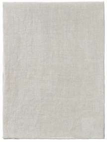 Krémově bílý lněný běhoun na stůl Blomus, 140 x 45 cm
