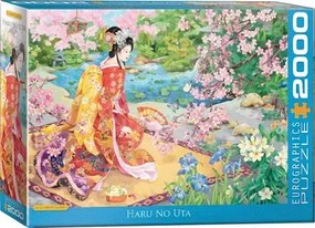 EUROGRAPHICS Puzzle Haru No Uta / 2000 dílků / 99,7 x 67,6 cm