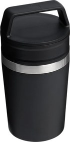 Černý termo hrnek z nerezové oceli 230 ml Café-To-Go Travel Mug Black 2.0 – Stanley