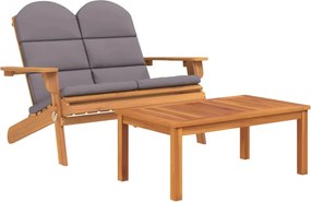 3dílná sada zahradního nábytku Adirondack masivní akácie 3152135