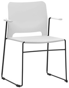 RIM - Konferenční židle REDONDA s plastovým sedákem a područkami