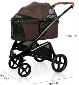 Carinio Kočárek pro psy Sante Mousse
