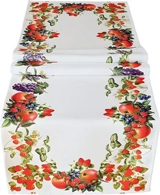 Ubrus Zahradní ovoce 40 × 140 cm