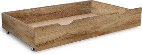 Úložný box pod postel 98 cm, dub artisan