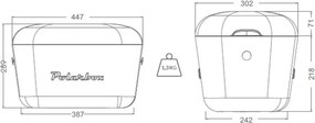 Světle zelený chladicí box 20 l Pop – Polarbox