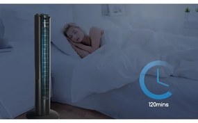 Aigostar - Sloupový ventilátor 45W/230V černá