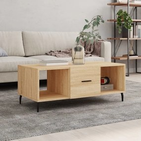 vidaXL Konferenční stolek 102 x 50 x 40 cm kompozitní dřevo [829318] Barva: Bílá