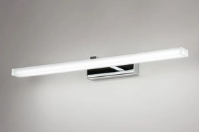LED osvětlení zrcadla do koupelny Liott Cromo 60