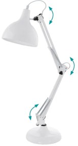 Eglo 94699 - Stolní lampa BORGILLIO 1xE27/40W/230V