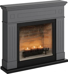 Dekorativní krb na svíčky Tagu Larsen Solid Grey