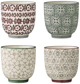 BLOOMINGVILLE Set 4 hrnků KARINE 180 ml 21100606